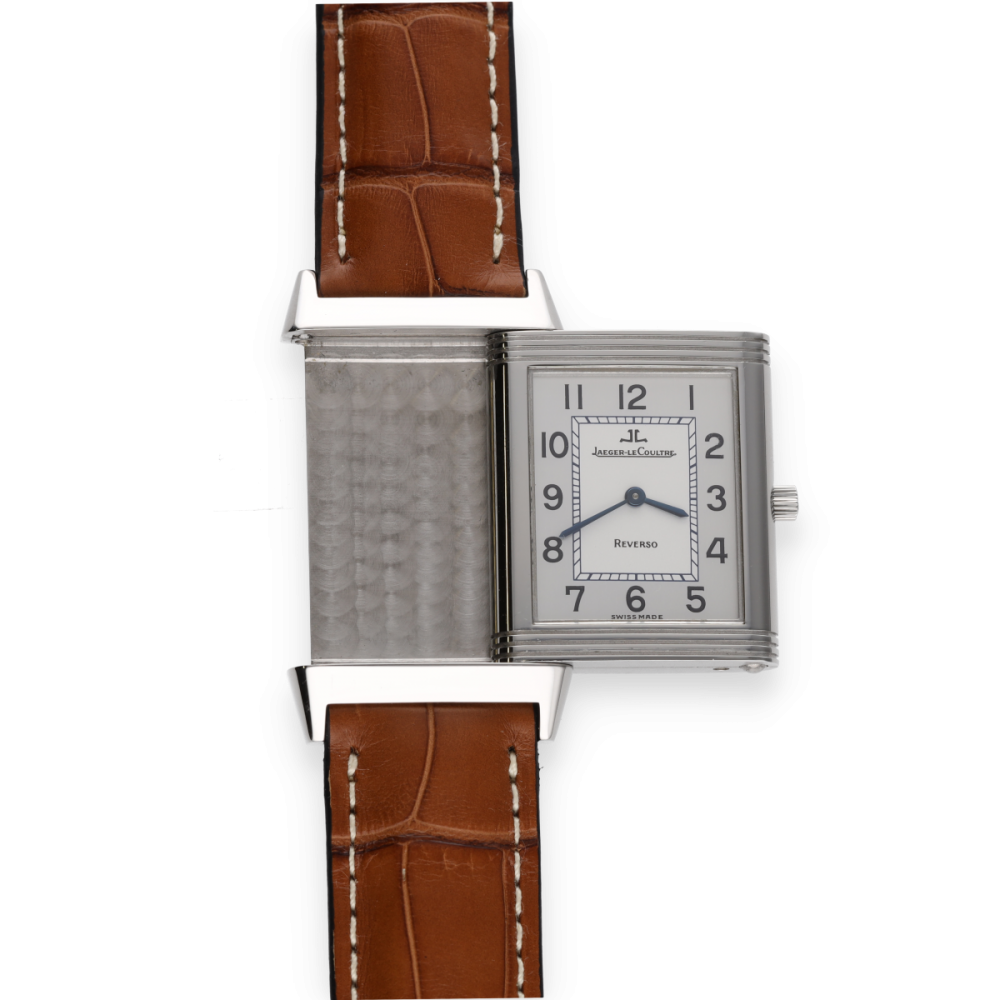 Montre Jaeger LeCoultre Reverso médium en acier de 1999. Mécanique ...